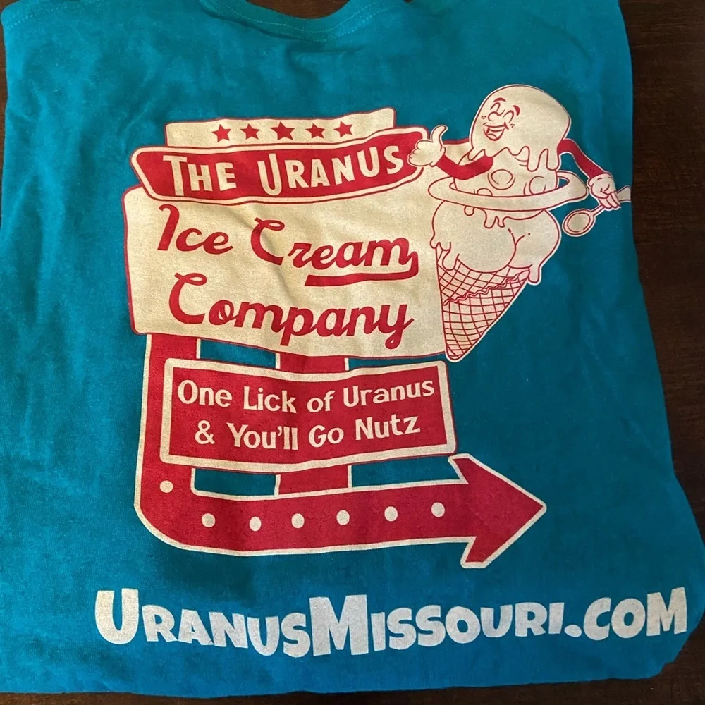 Shirts | Uranus Fudge Factory Ice Cream Company Lick Of Nutz Shirt ...